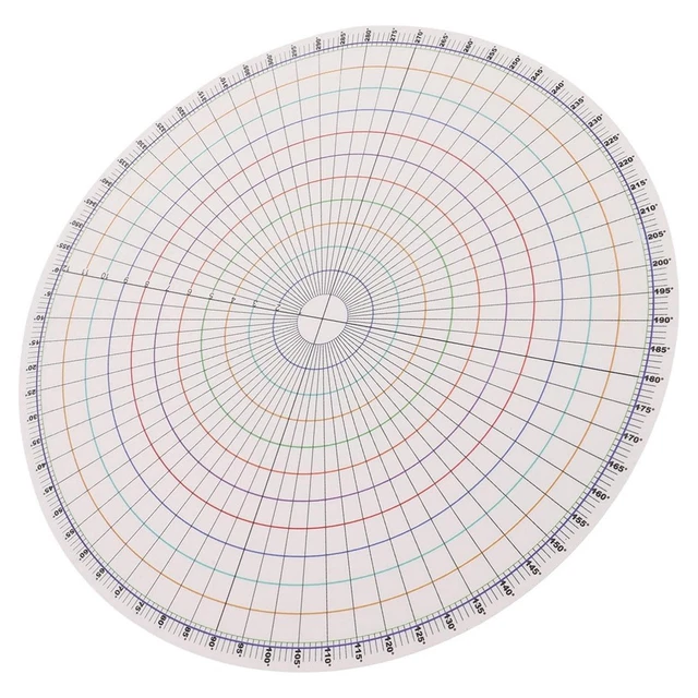 POTTERY CLAY DIVIDER Tool Equal Circle Protractor Rotary Disc ...