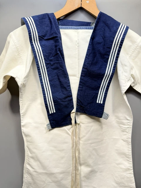 WWII ROYAL NAVY class 2 DIcky Square Rig Blue Collar And Shirt 1941 ...