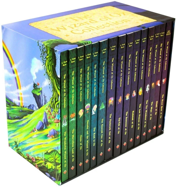 THE WIZARD OF Oz Collection 15 Books Box Set by L. Frank Baum - Ages 9 ...