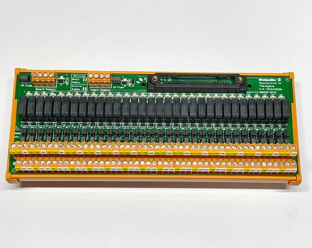 WEIDMULLER 7923430000 RSM32F 24VDC Input Module 32 Fused Relay Input ...