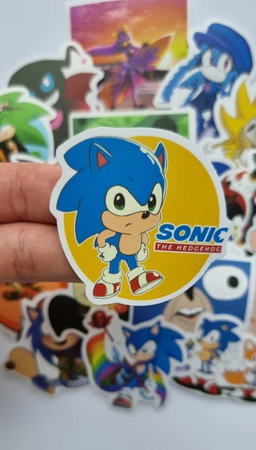 20 X SONIC THE HEDGEHOG Stickers SEGA Birthdays Party Bags Comics ...