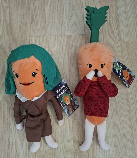 ALDI KEVIN & Katie Carrot Home Alone Soft Toy Plush Christmas Promo New ...