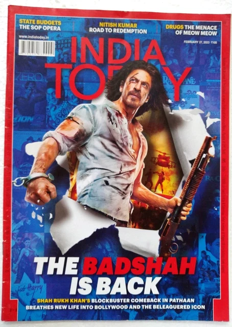 INDE AUJOURD'HUI FÉVRIER 2023 Shah Rukh Khan Saif Ali Adani Gujarat... EUR 19,01 - PicClick FR