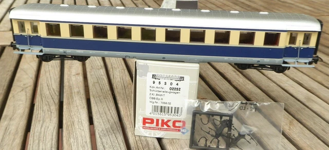 PIKO 95304 TRIEBWAGEN-BEIWAGEN 7058.02 Schürzeneilzugwagen ÖBB Ep.3/4 ...
