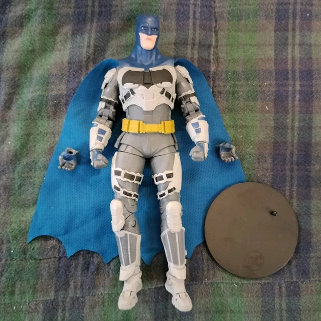 MCFARLANE TOYS DC Multiverse Batman Blue Grey Chase The Flash Platinum ...