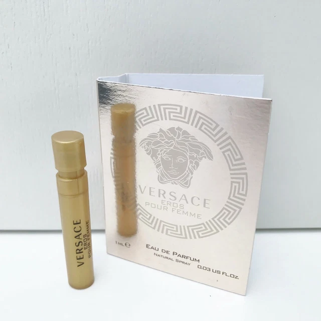 VERSACE EROS POUR Femme Eau de Parfum mini Spray, 1ml, Brand New!! $7. ...