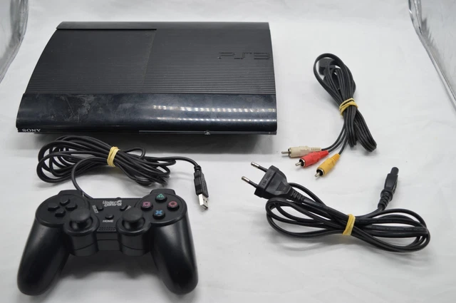 CONSOLE PLAYSTATION 3 PS3 Ultra Slim 250 go + manette +câbles CECH ...