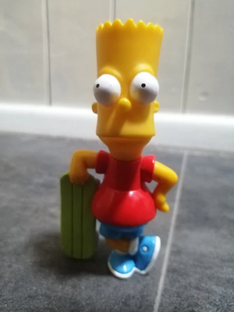 BURGER KING FAST Food Bart Simpson 6" Figure Toy Excellent Condition ...