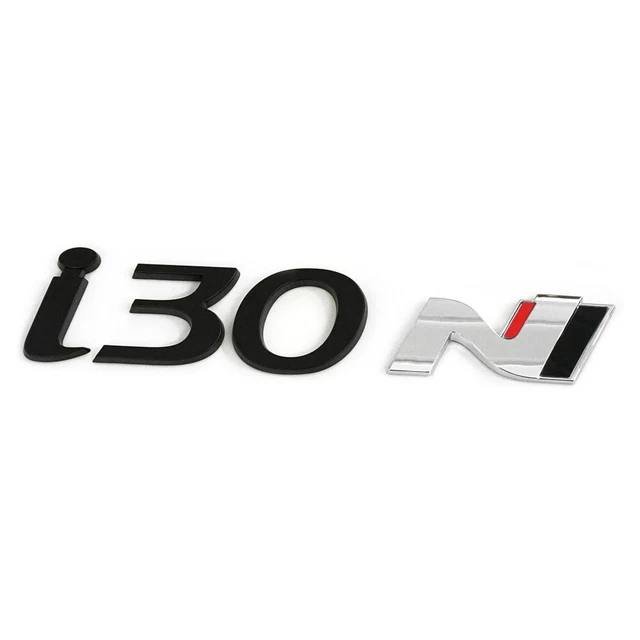 Hyundai I30 N Emblem Schwarz