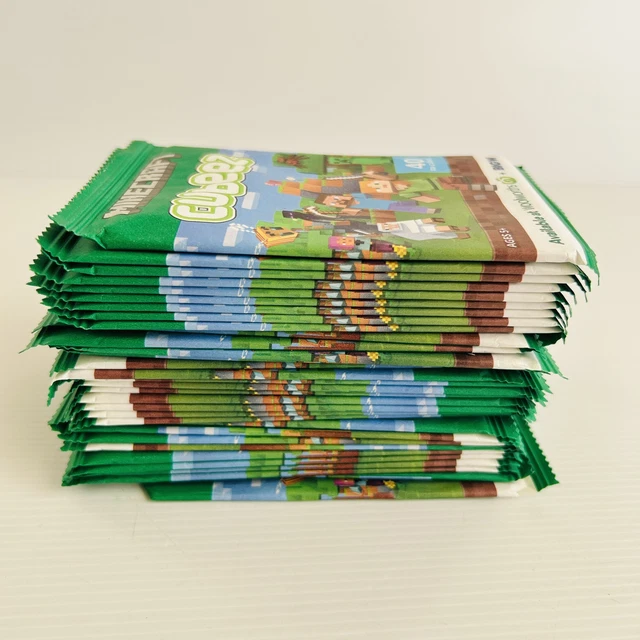NEW MINECRAFT CUBEEZ 2025 - Woolworths x 52 Unopened Packs $69.95 ...