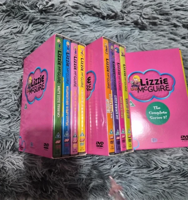 LIZZIE MCGUIRE - Complete Series 1-3 - DVD Boxset - UK Region 2 PAL £ ...