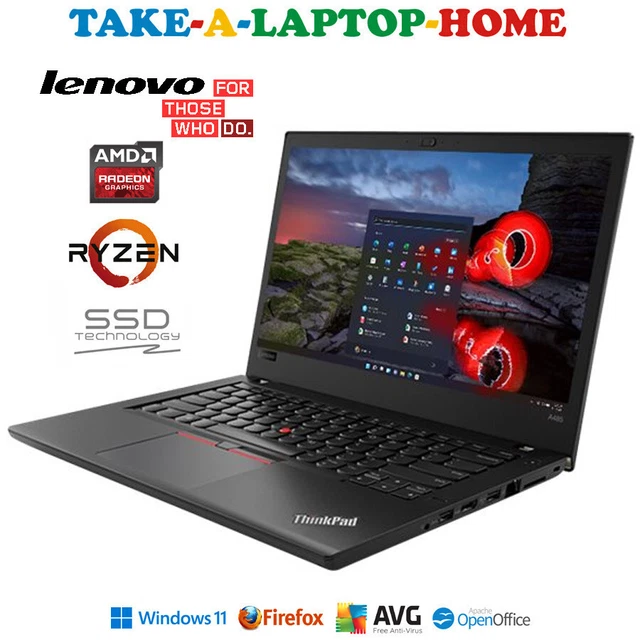 LENOVO LUXURIOUS RYZEN Laptop Windows11 Full HD 14" Screen SSD Radeon ...