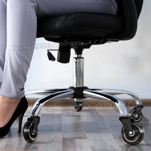 5PCS ROLLERBLADE OFFICE Desk Chair Wheels Replacement Rolling Caster ...
