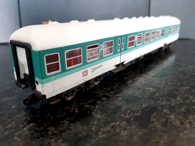 FLEISCHMANN H0 5144 K DEUTSCHE BAHN 2nd Class Coach £29.99 - PicClick UK