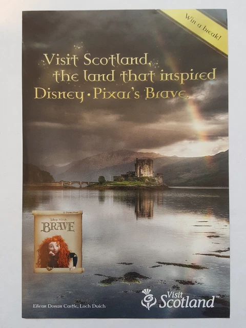 DISNEY BRAVE / Visit Scotland Leaflet / Flyer #W812 £0.99 - PicClick UK