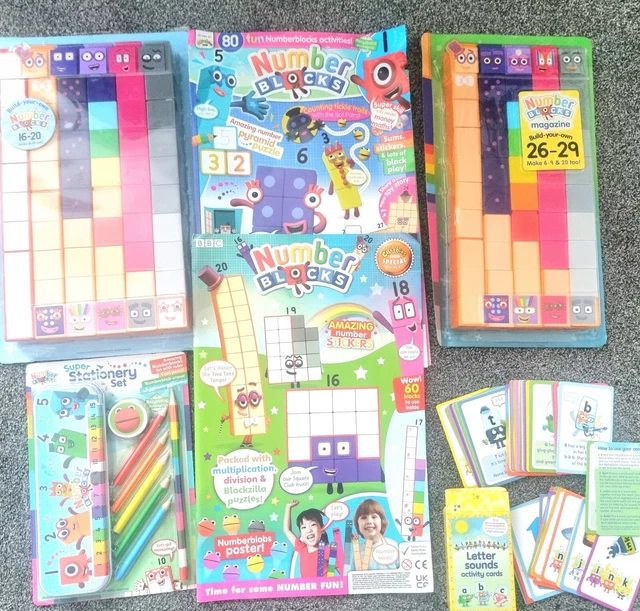 NUMBERBLOCKS BIRTHDAY NUMBER Blocks, Dyslexia ADHD Special Needs Rare ...