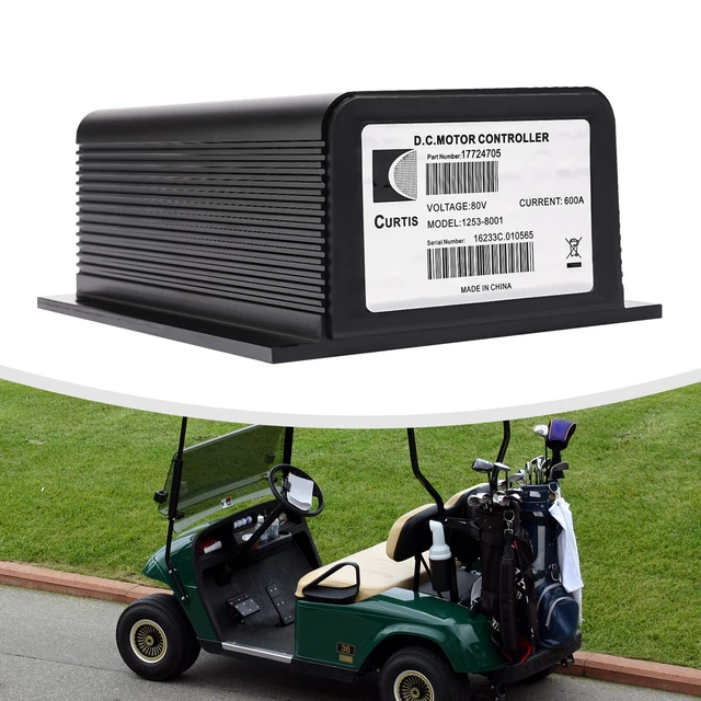 1253-8001 MOTOR SPEED Controller DC80v 600A Programmable for Curtis PMC ...