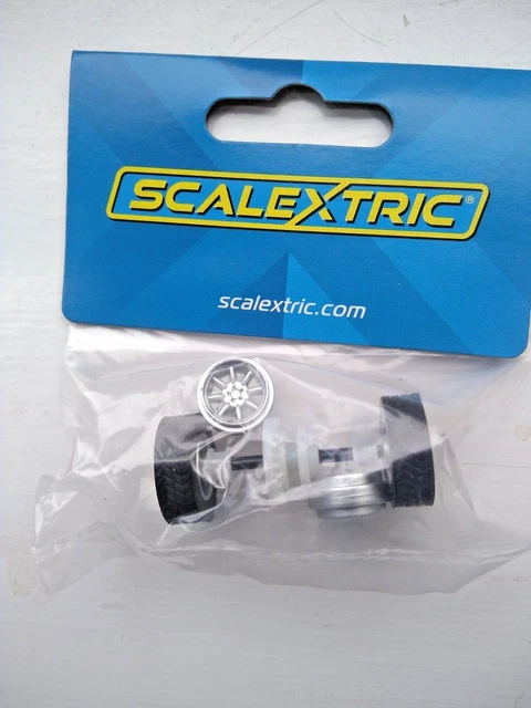 SCALEXTRIC FORD CORTINA Rear Axle Tyres Wheels Gear & 2 EXTRA HUBS ...