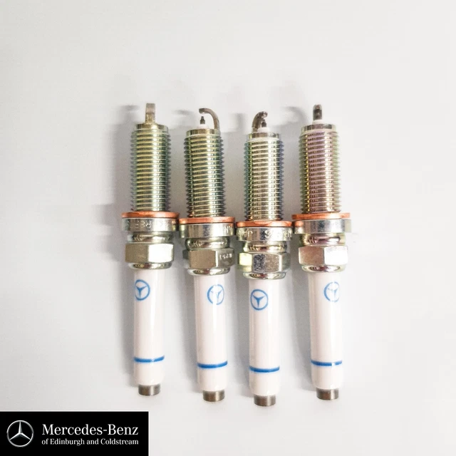 GENUINE MERCEDES SPARK Plug Set of 4 A0001590500 213 E Class £54.99 ...