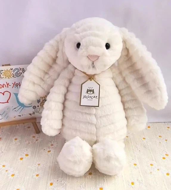 JELLYCAT ULTIMATE WHITE Shy Rabbit Doll 31cm (with label dust bag) £18. ...