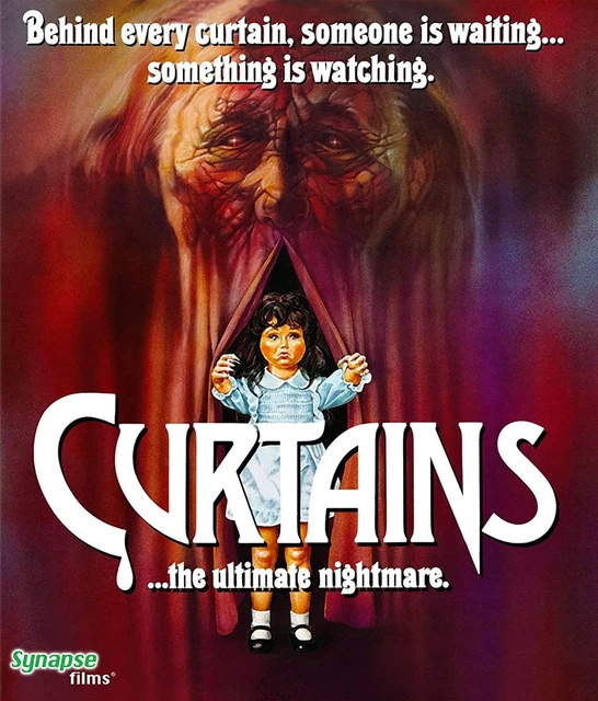 CURTAINS (BLU-RAY) JOHN Vernon Samantha Eggar Lesleh Donaldson Lynne ...