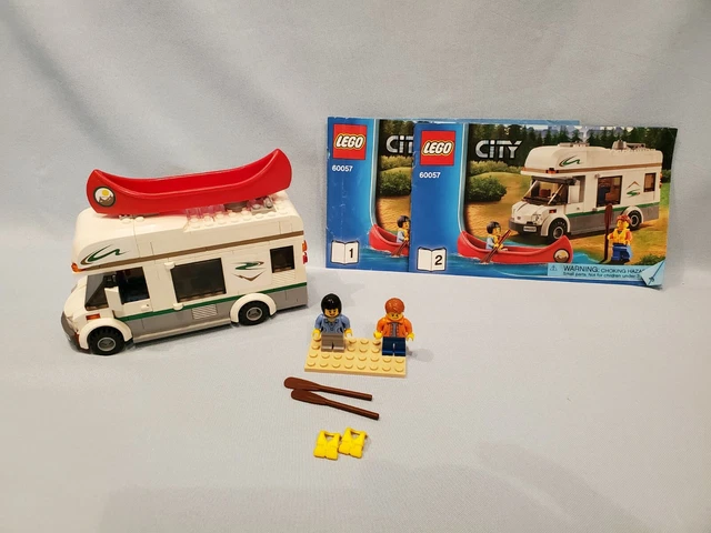 LEGO CITY #60057 Camper Van - Complete, Minifigures, Instructions, 2014 ...