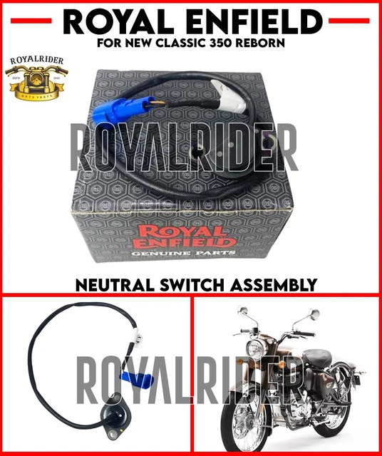 ROYAL ENFIELD &NEUTRAL SWITCH ASSEMBLY , For NEW CLASSIC 350 REBORN $45 ...