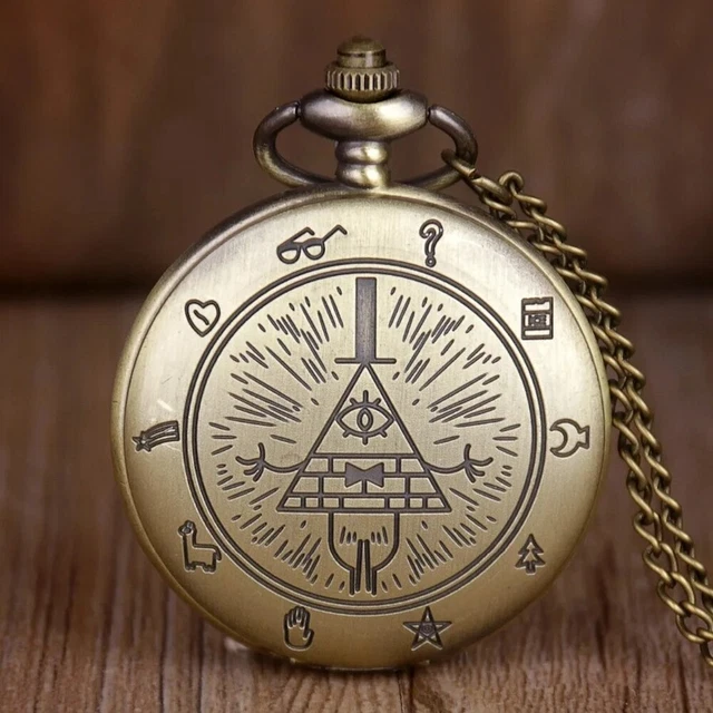 MONTRE GOUSSET POCKET watch - Bill Cipher Gravity Falls (Ref 1) (2024. ...