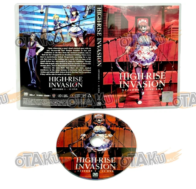 HIGH-RISE INVASION - Complete Anime Tv Series Dvd Box Set (1-12 Eps ...
