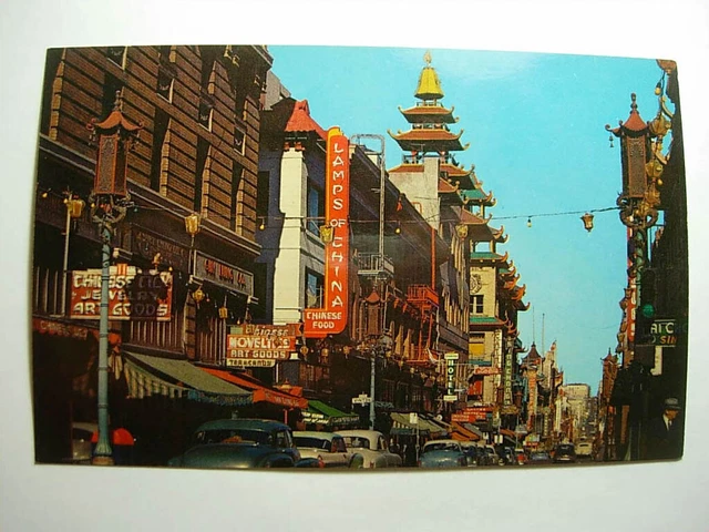 1940S LAMPS OF China Restaurant San Francisco CA Grant Ave Unused ...