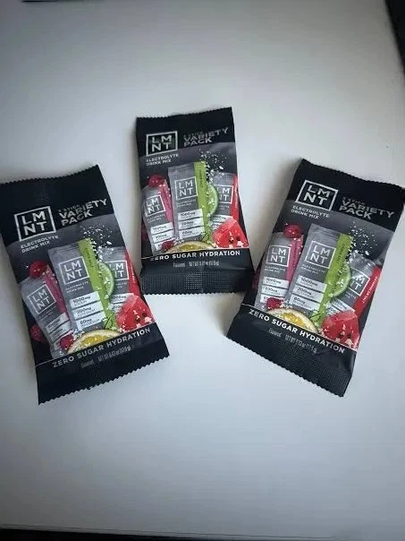 3 X LMNT 3 STICK VARIETY PACK ELECTROLYTE DRINK MIX ZERO SUGAR ...