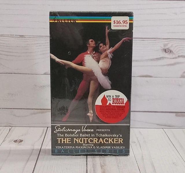 THE NUTCRACKER VHS Tape Live Bolshoi Ballet Performance from 1978 SHIPS FREE £9.53 - PicClick UK