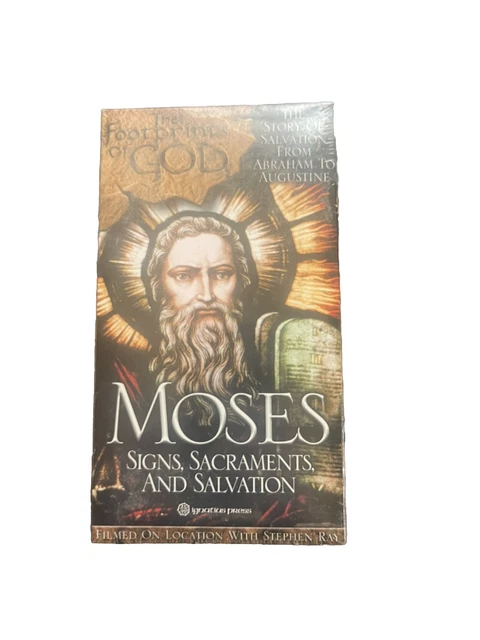MOSES: SIGNS, SACRAMENTS and Salvation The Footprints of God VHS Free ...