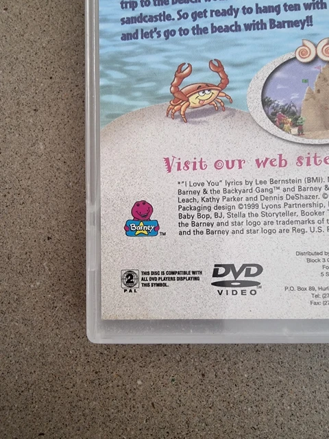BARNEY - BEACH Party (DVD, 2002) Region 2 PAL | RARE £13.04 - PicClick UK