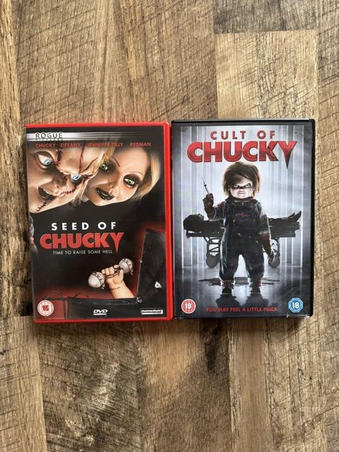 CHUCKY DVD BUNDLE - Seed Of Chucky And Cult Of Chucky £9.99 - PicClick UK