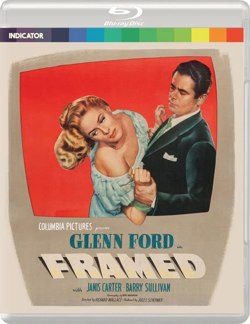 FRAMED (STANDARD EDITION) (Blu-ray) Glenn Ford Janis Carter Barry ...