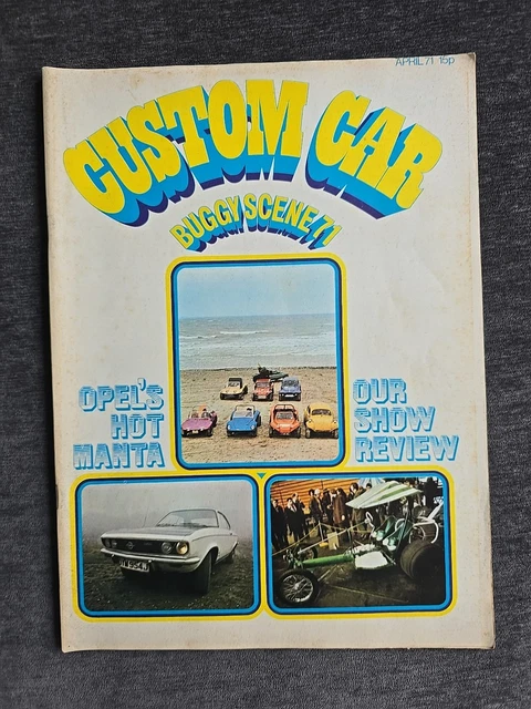 CUSTOM CAR MAGAZINE April 1971 £3.84 - PicClick UK