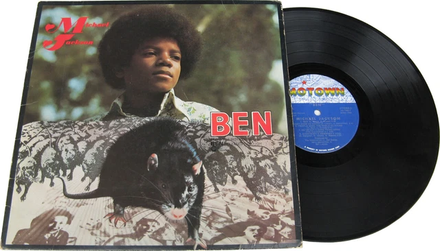 MICHAEL JACKSON BEN with Rat Rats Album Disque 33t 12" LP Vinyl Record ...
