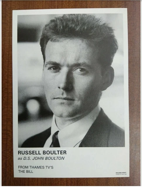 RUSSELL BOULTER *D.S. John Boulton* THE BILL NOT SIGNED FAN CAST PHOTO ...