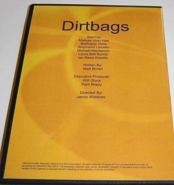 MELISSA JOAN HART "DIRTBAGS" Rare DVD 2006 Unaired Pilot EUR 24,84 ...