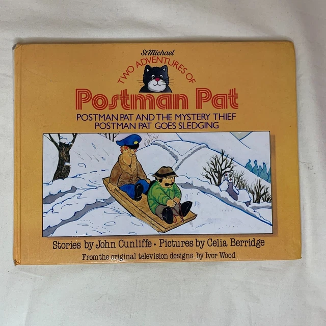 TWO ADVENTURES OF Postman Pat The Mystery Thief & Goes Sledging 1986 ...
