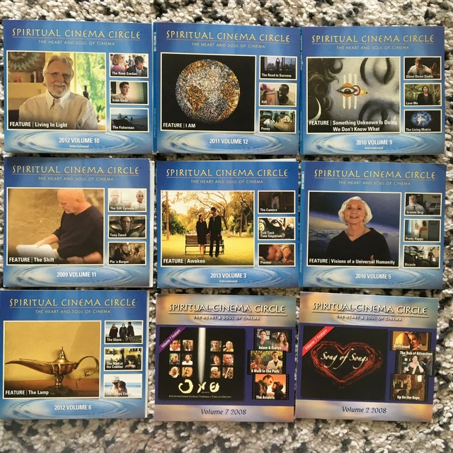 LOT DE 86 Dvds Spiritual Cinema Circle - Toutes Zones - Développement ...
