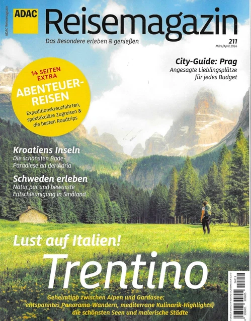 ADAC TRAVEL MAGAZINE 211 March–April 2026 Edition $18.64 - PicClick CA