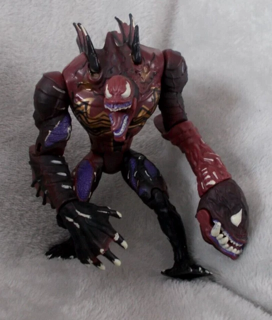 RARE MARVEL COMICS / Toy Biz Spider-Man Villian - 1997 Mutated Venom ...