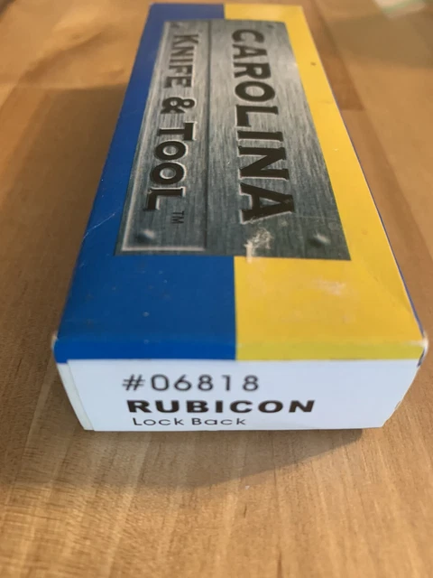 CAROLINA KNIFE & TOOL RUBICON LOCKBACK FOLDING POCKET KNIFE #06818 In ...