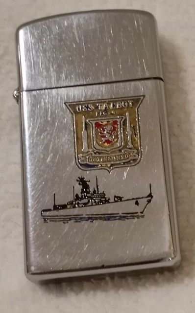 ZIPPO USS TALBOT FFG-4 Briquet Vintage Marine Militaire 1970’S 3602/33 ...