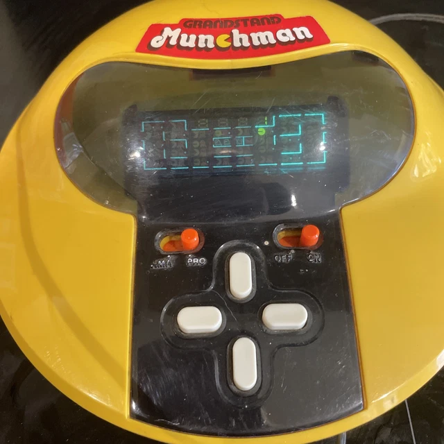 VINTAGE GRANDSTAND MUNCHMAN Hand Held Game £16.00 - PicClick UK