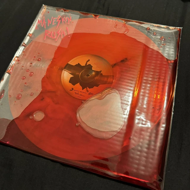 MANESKIN RUSH! VINYL, Liquid Filled Sleeve, Blood Records, Limited ...