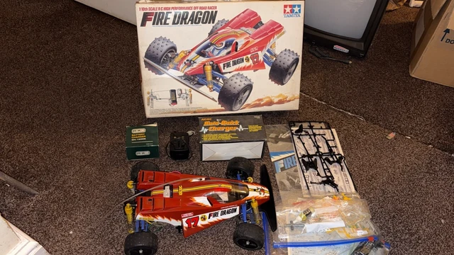1989 TAMIYA FIRE Dragon 1:10 Rc High Performance Off Road Racer £289.99 ...