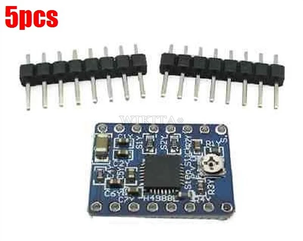 5PCS MOTOR DRIVER Stepstick Stepper Driver Module Reprap Prus A4988 3D ...